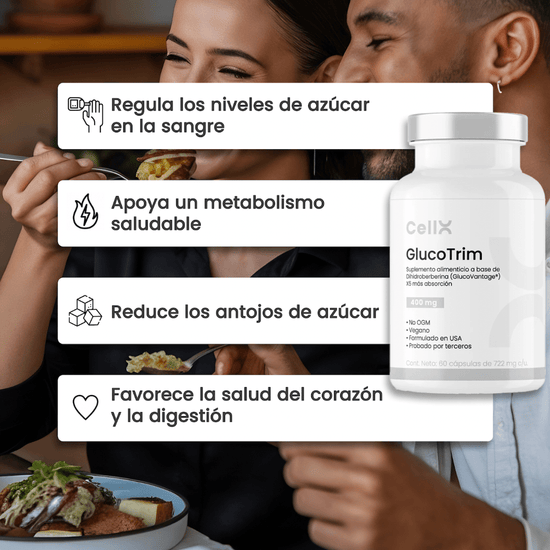 GlucoTrim - Suplemento para Control de Azúcar y Bienestar | CellX ...